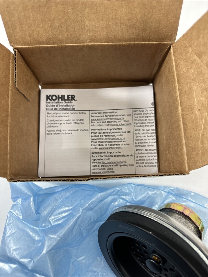 Kohler K-8799-2BZ Duostrainer Sink Strainer, Oil Rubbed Bronze NEW | eBay