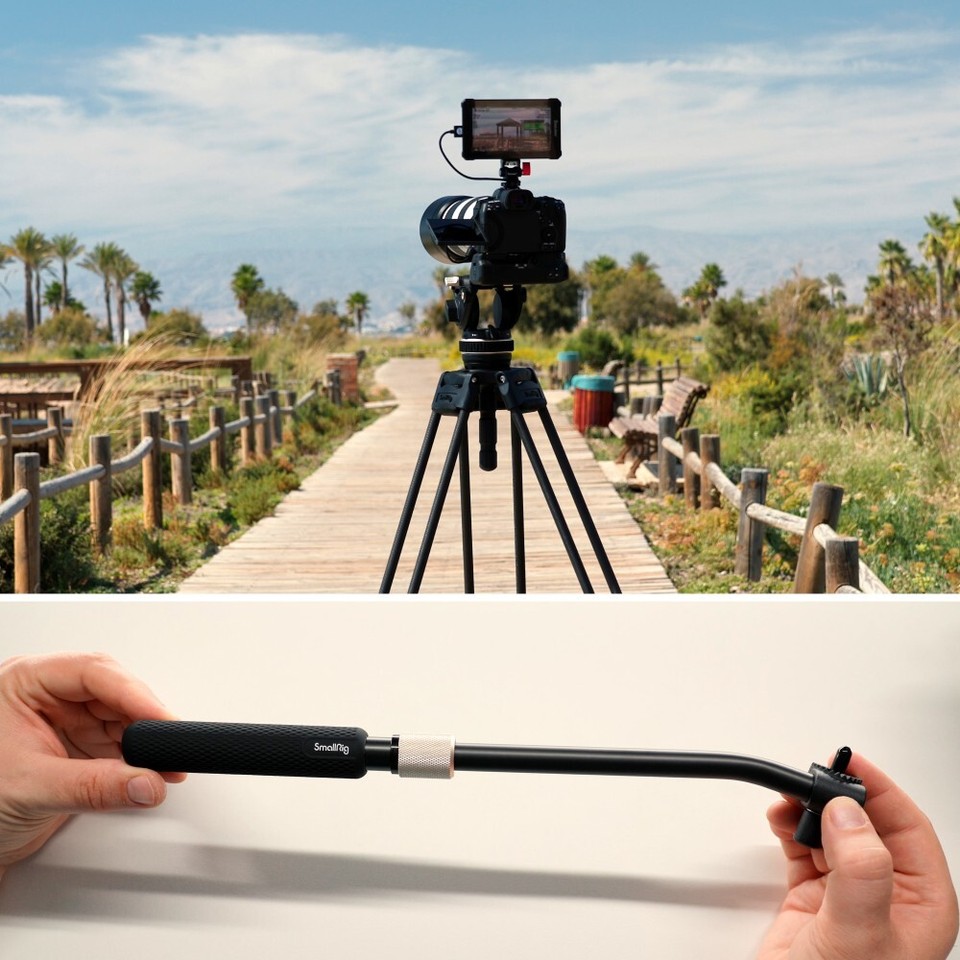 SmallRig AD-100 78" Video Tripod W/ One-Step Locking,Carbon Fiber ...
