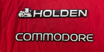 Holden VN VP Commodore Boot Lid Badge Set | eBay Australia
