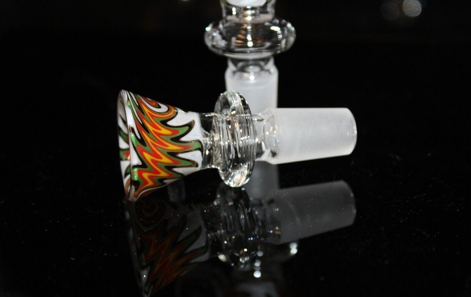 14mm BOOM GLASS II Slide Bowl Tobacco WIG WAG Glass Slide 14 mm male | eBay