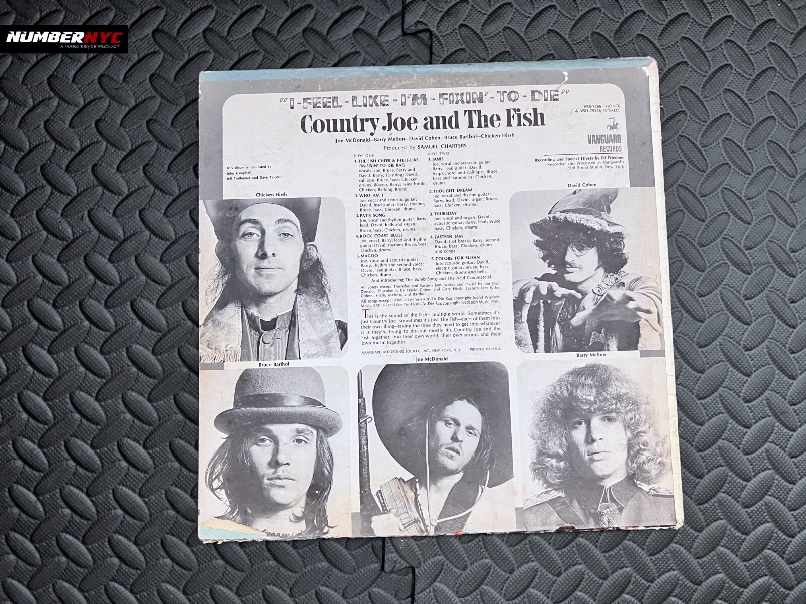 VINTAGE Country Joe And The Fish - I Feel Like I'm Fixin To Die 1967 LP ...