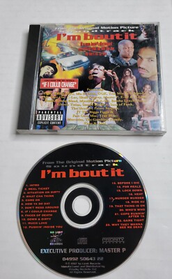 Various Artists I'm Bout It (Original Soundtrack) Master P CD Explicit ...
