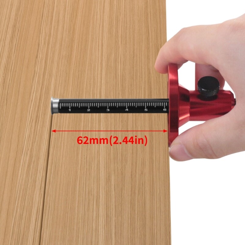 Woodworking Scriber Angles Ruler Aluminum Marking Gauge Line Drawing ...