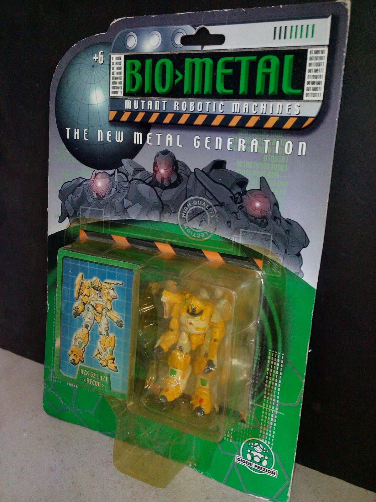 Recon Biometal Mutant Robotic Machines Giochi Preziosi 2004 Figure Mech ...