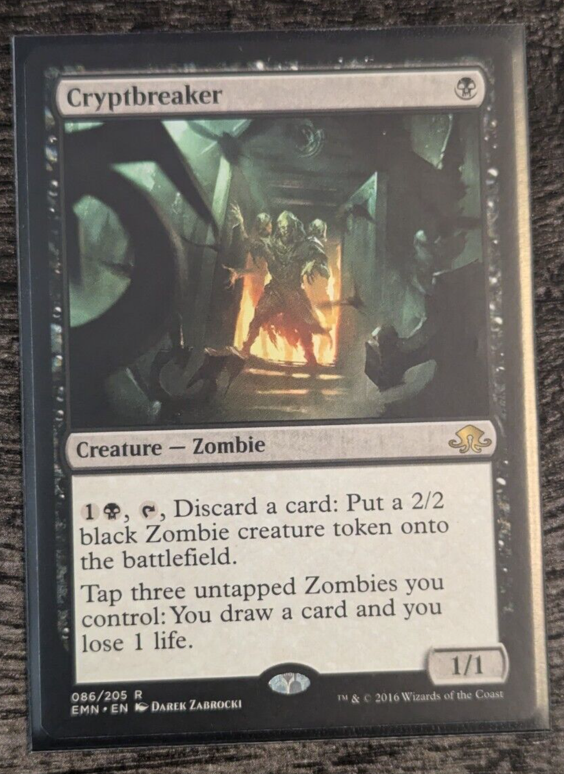 Magic: The Gathering Cryptbreaker (Black Rare) | eBay