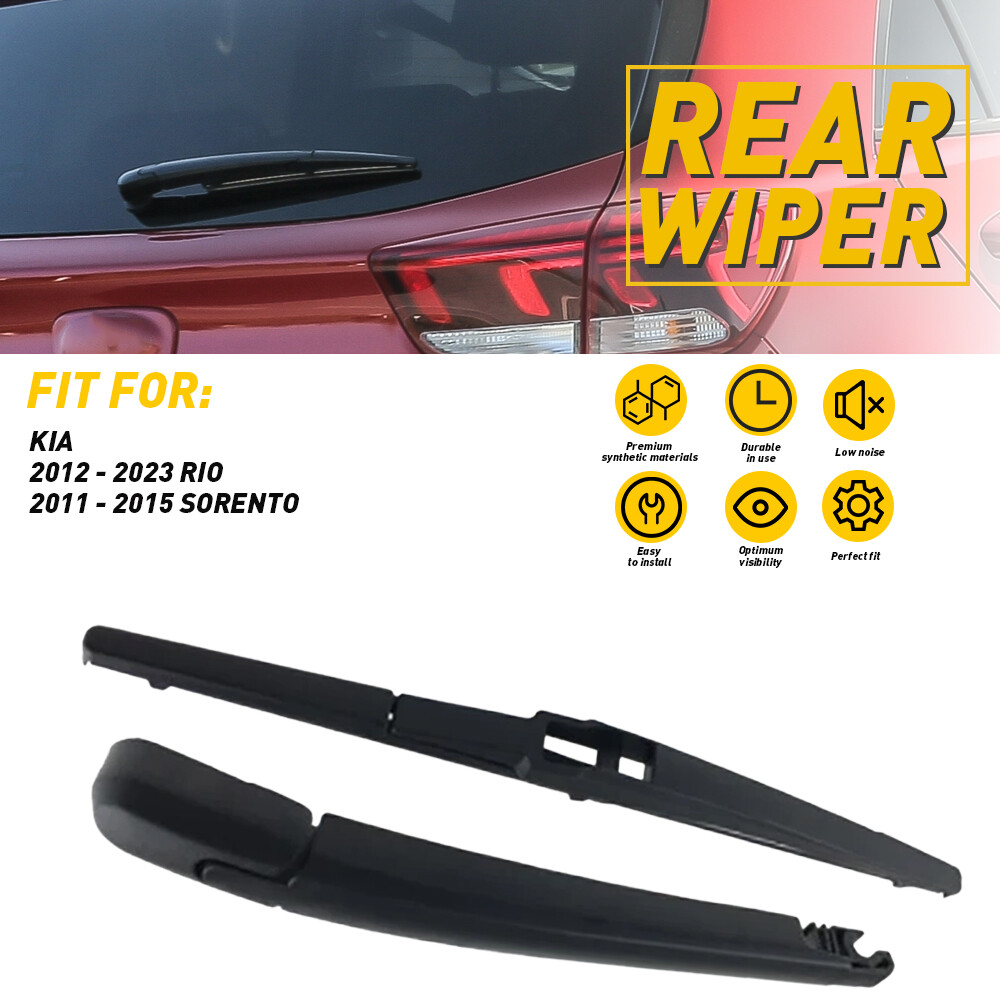 For 2011-2015 Kia Sorento Rear Windshield Wiper Arm w/ Blade Set 98815 ...