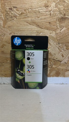 HP 305, Black/Tri-Colour Original Ink Cartridges (6ZD17AE), Pack of 2 ...
