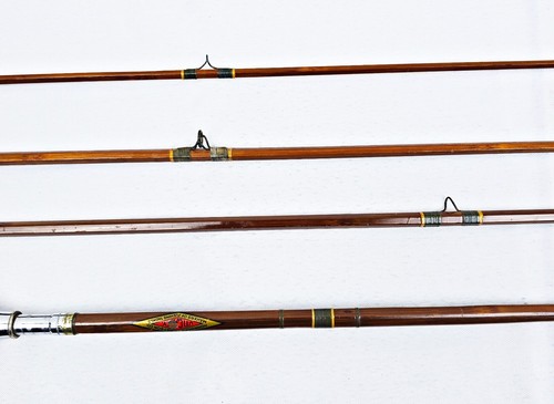 Horrocks-Ibbotson 9 ft 3 in 3 pc Combination Bamboo Casting Flyrod | eBay