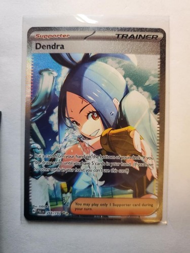 Pokémon TCG Dendra Scarlet & Violet - Paldea Evolved 266/193 Holo ...