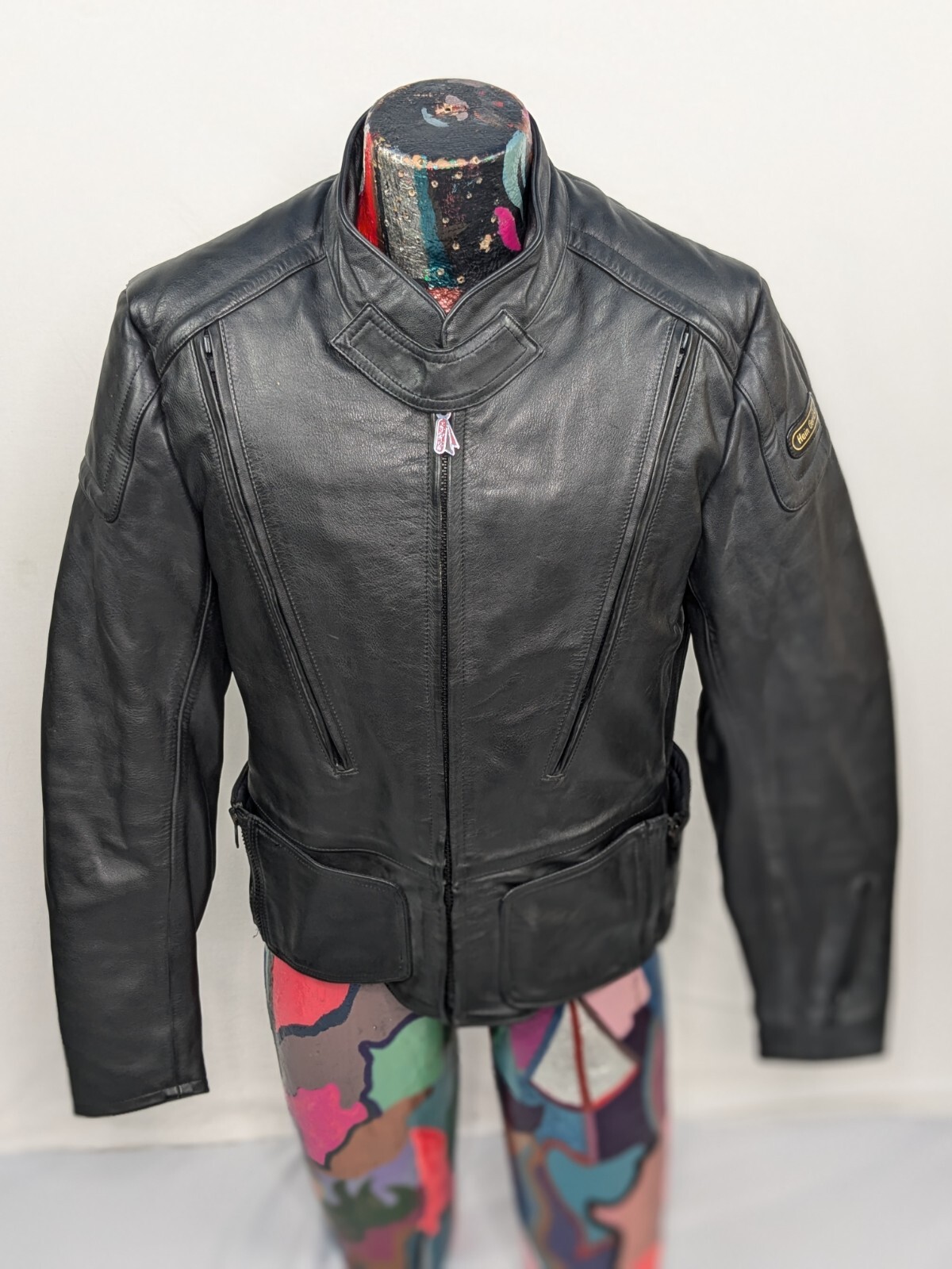 Hein Gericke Echt Leder Leather Motorcycle Jacket Bla… - Gem