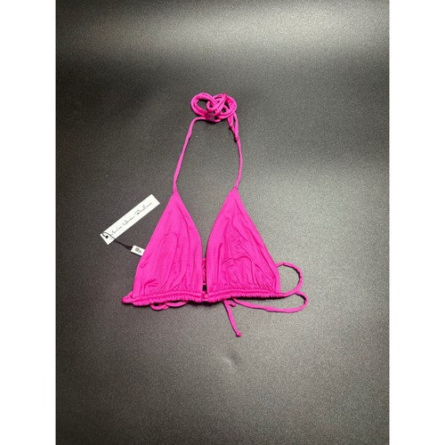 Monica Hansen Beachwear NWT Bikini Top Fuchsia Pink Size Small | eBay