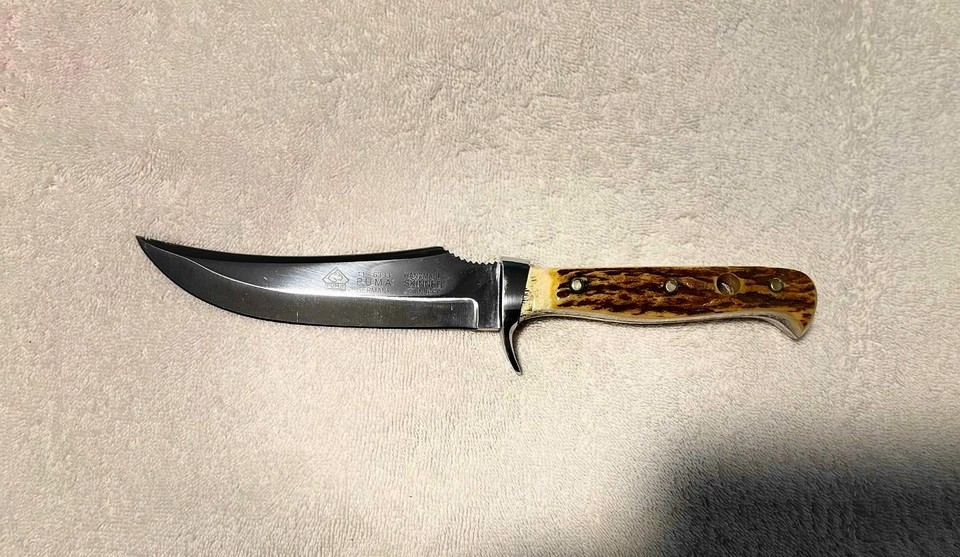 Puma 6393 Skinner with sheath | eBay