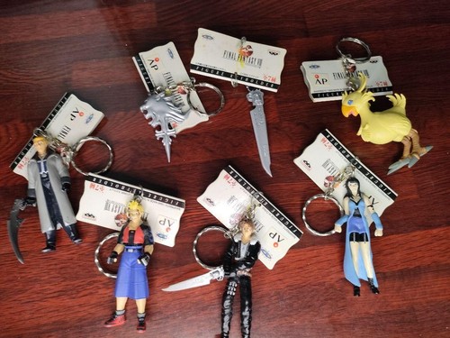 Final Fantasy VIII Keychain Set of 7 Rare Anime Collectibles | eBay