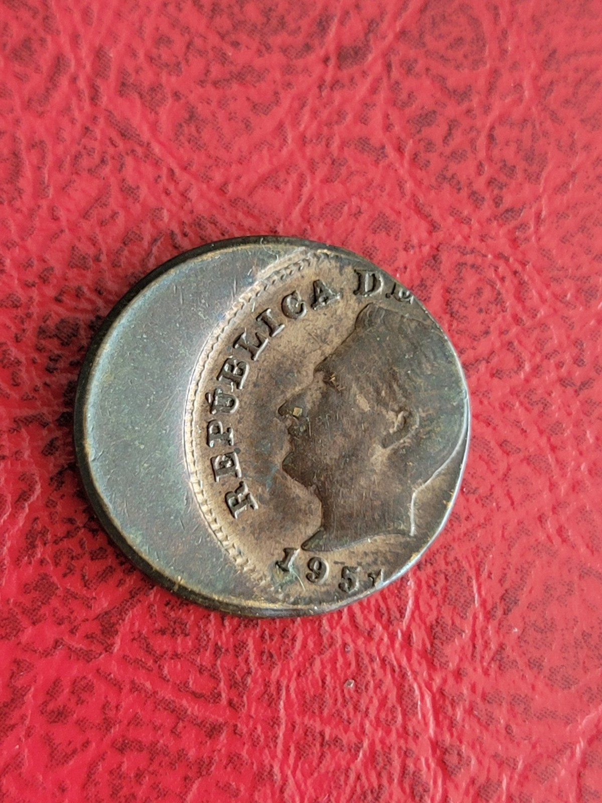 Pièce Coin 1 Centavo El Salvador 1951 Erreur De Frappe / Mint Error | eBay