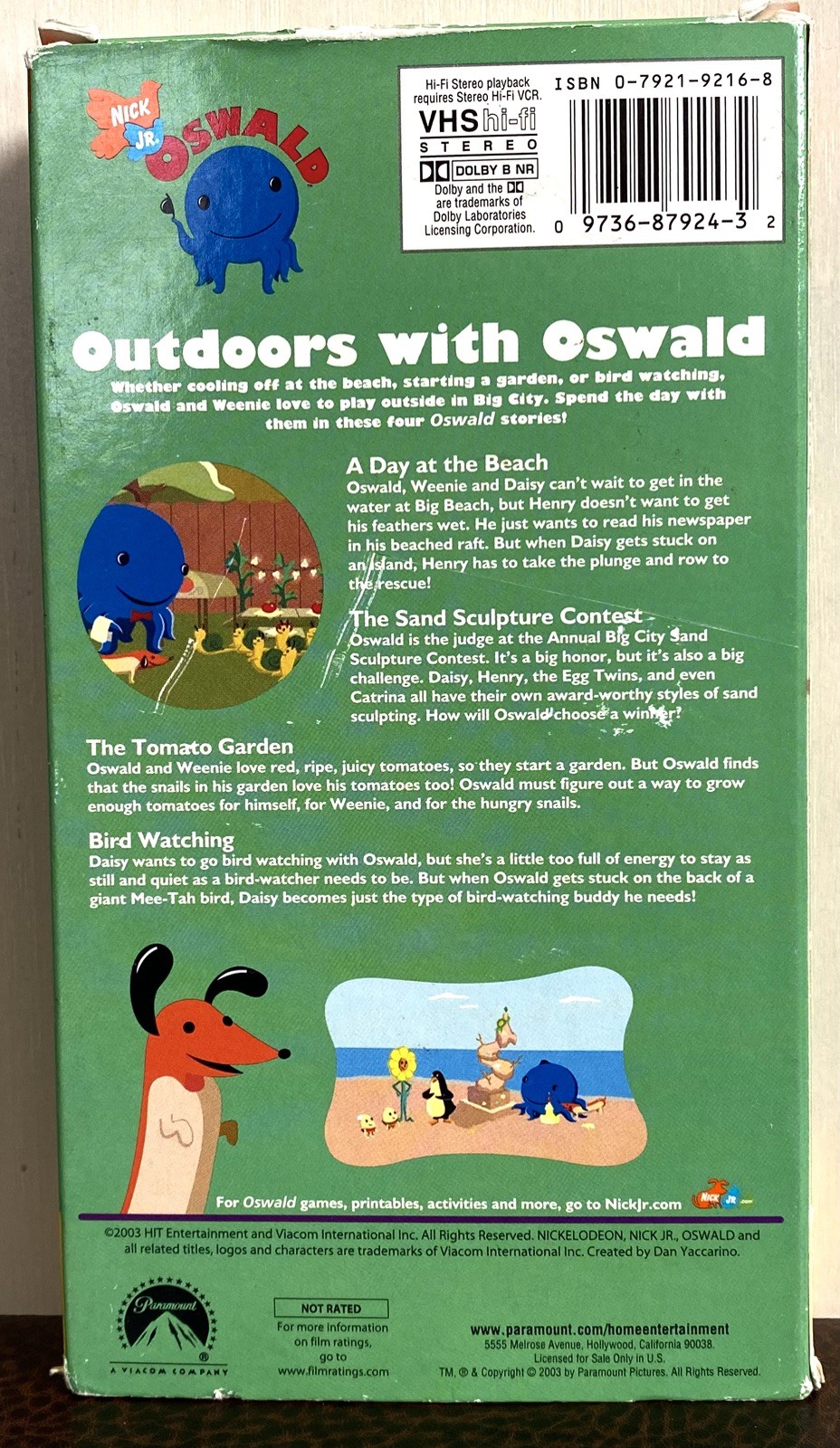 Oswald - Outdoors with Oswald (VHS, 2003) for sale online | eBay