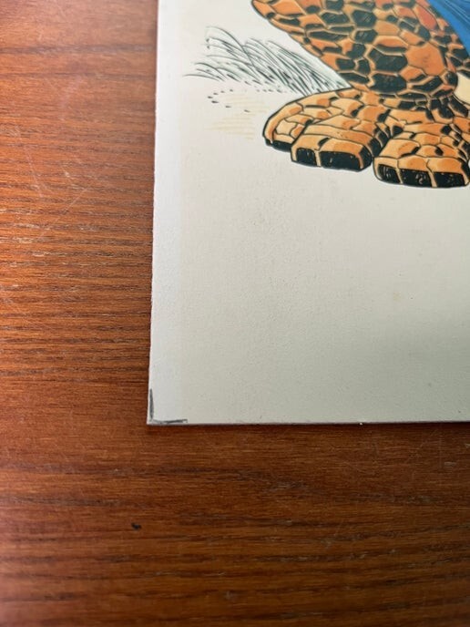 Joe Sinnott Fantastic Four THING Original Art Inked Watercolor Signed ...