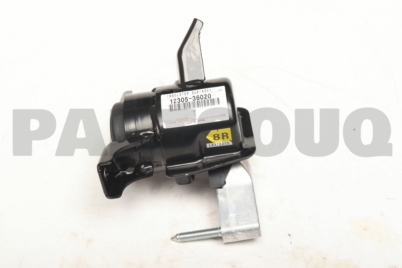 1230536020 Genuine Toyota INSULATOR SUB-ASSY, ENGINE MOUNTING, RH 12305 ...