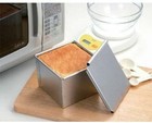Tiger crown Steel Square Bread Mold with Lid baking pan 2375 Japan | eBay