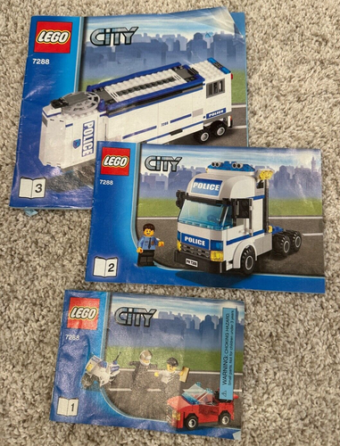 Lego City Police Semi/ Trailer Set: Complete Set 7288 | eBay