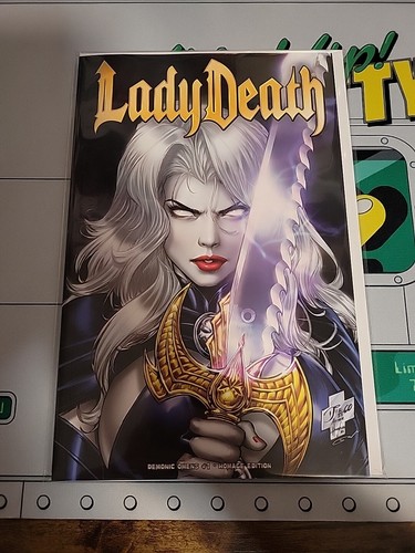 Coffin Comics Lady Death Demonic Omens #1 Homage Edition | eBay