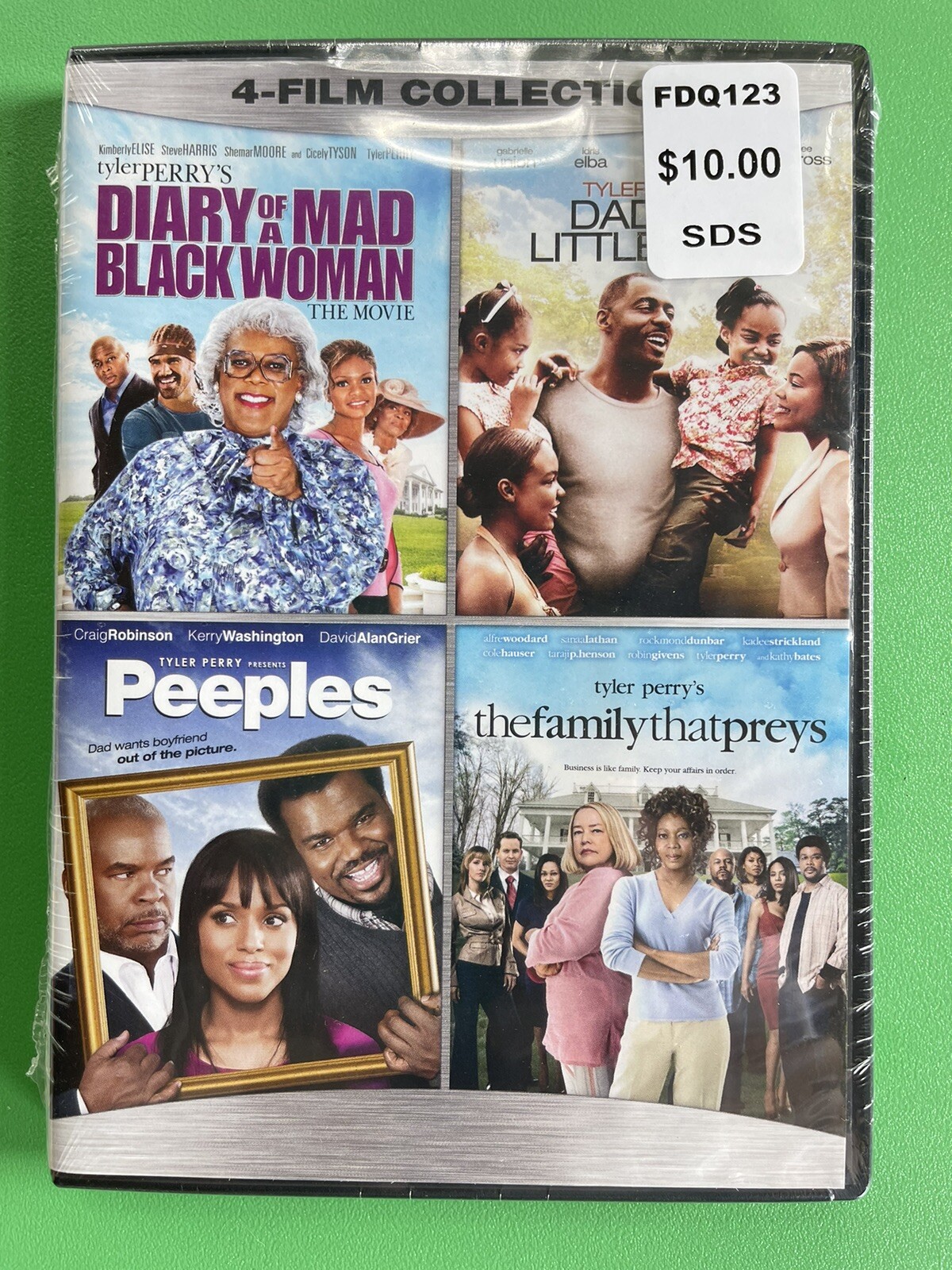 Tyler Perry 4 Film Collection DVD - Diary of a Mad Blackwoman, BRAND ...