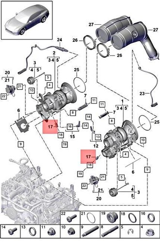 Genuine PORSCHE Cayenne Macan Panamera 95B 971 97A 97B Jet 9A713355400 ...