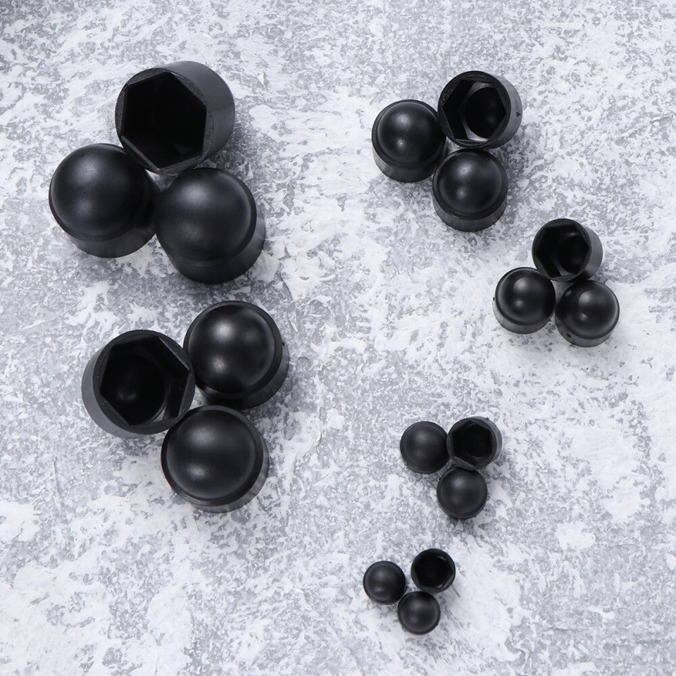 145 Pcs Nut Caps Bolt Cover Reinforcement Protective Hexagonal Screws ...