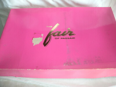 Passaic New Jersey--Gift Box--THE FAIR Dept Store--1960-70's | eBay