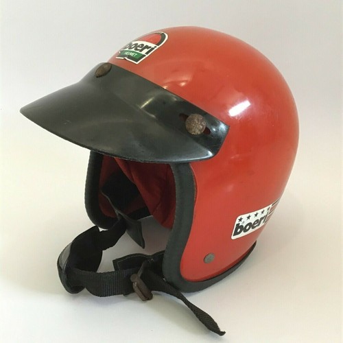 CASCO JET MOTO D'EPOCA ANNI 60 BOERI SPORT HELMET M VINTAGE agv nava ...