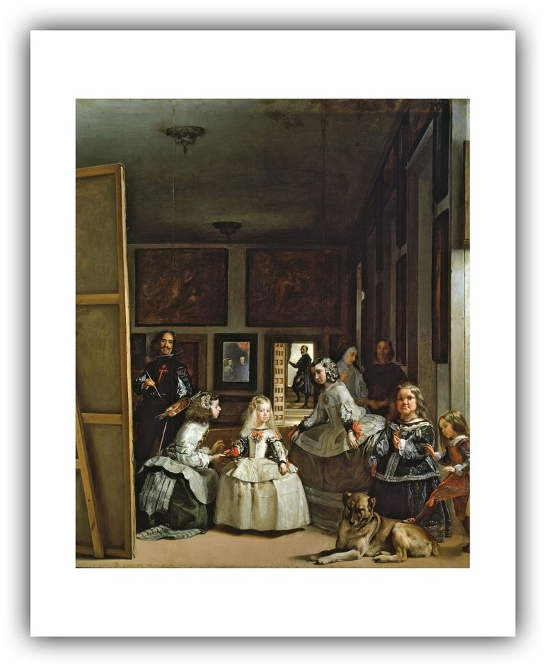 Diego Velazquez : "Las Meninas" (c.1656) - Giclee Fine Art Print | eBay