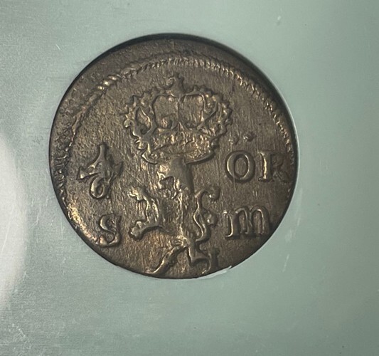 Sweden - 1666 Copper 1/6 Ore - Nice Coin | eBay