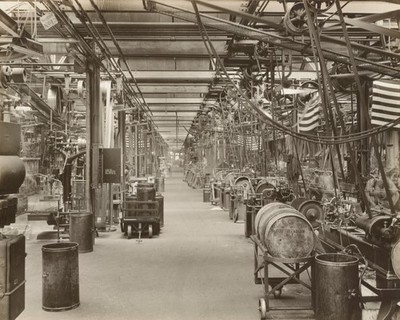 Hudson Motor Car Co Detroit Super Six Engine Plant 8x10 photo c.1918 | eBay