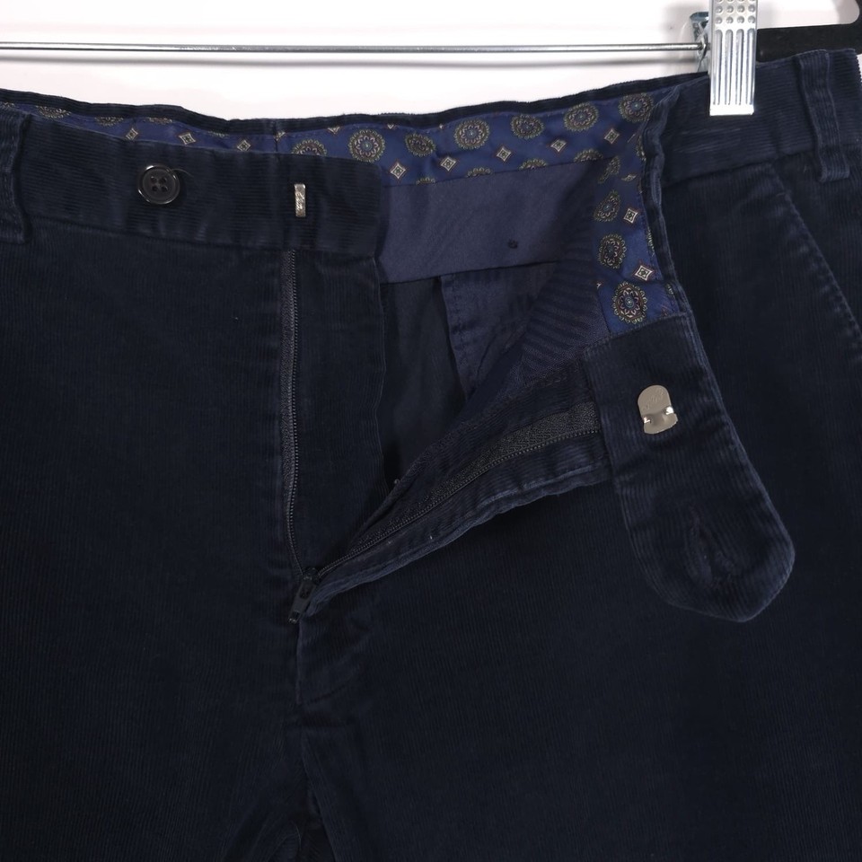 LAUREN RALPH LAUREN Corduroy Pants Navy Marrow Wale Men’s Size 36x30 | eBay