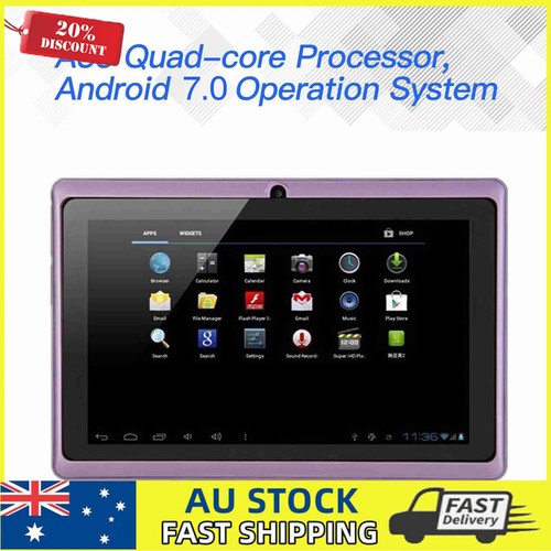 Compact Android Tablet 1024x600 1G+8G 7 Inch Display with Dual Camera ...