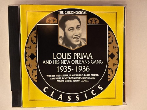 The Chronological Louis Prima 1935-1936 - Louis Prima and His New ...