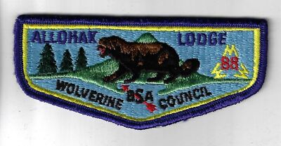 OA 88 Allohak S2a WWW BSA Flap BLU Bdr. Wolverine MI | eBay