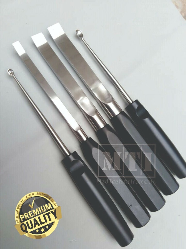 Periosteal Elevator Chisel Bone Curette Surgical Orthopedics Instrument ...
