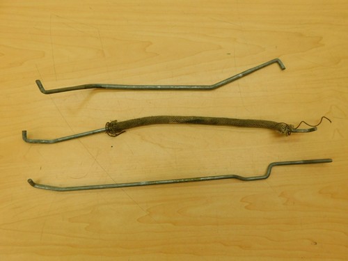 LH FRONT DOOR LINKAGE LOCK RODS 4 DOOR 1974-78 MOPAR FULL SIZE C-BODY ...