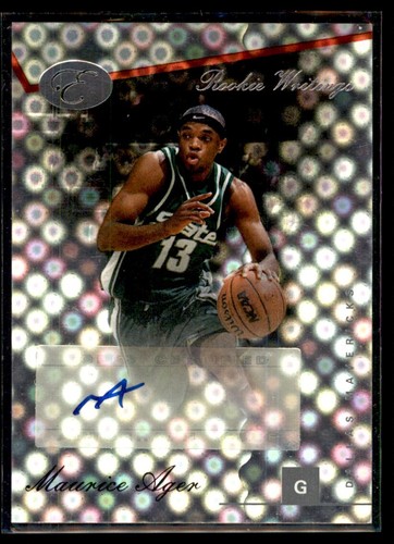 Maurice Ager 2006-07 Bowman Elevation Rookie Writing RC Autograph ...