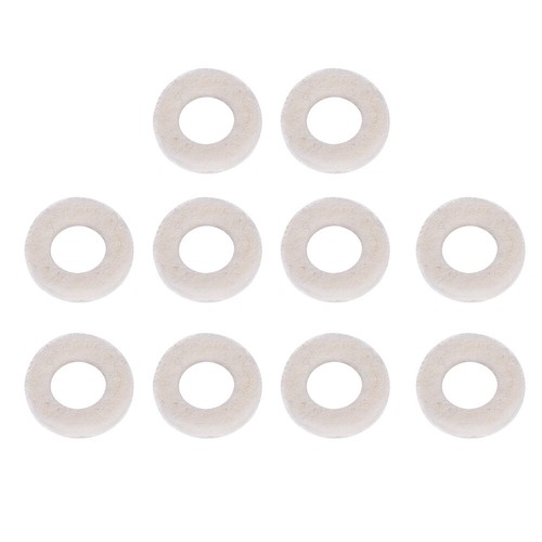 10 Trumpet Valve Felt Washers Protective Cushion Pads For Musical ...