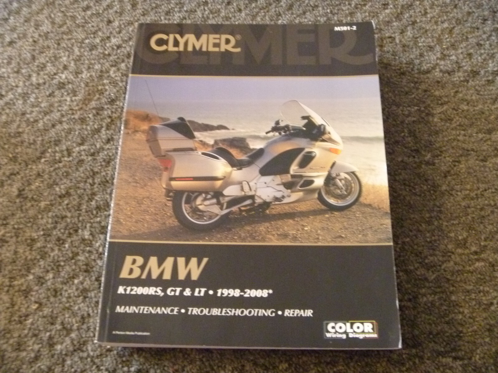 1998 1999 2000 2001 Clymer BMW K1200RS Motorcycle Service Repair Manual ...