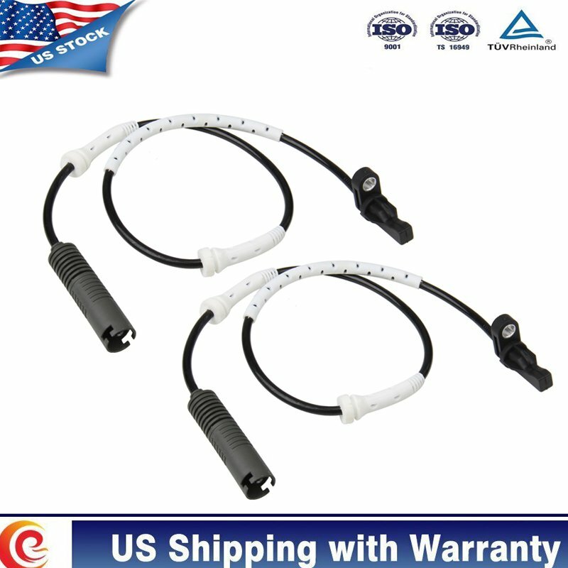 ABS Wheel Speed Sensor Front Left & Right Set 2 For BMW E81 E82 E87 E90 ...