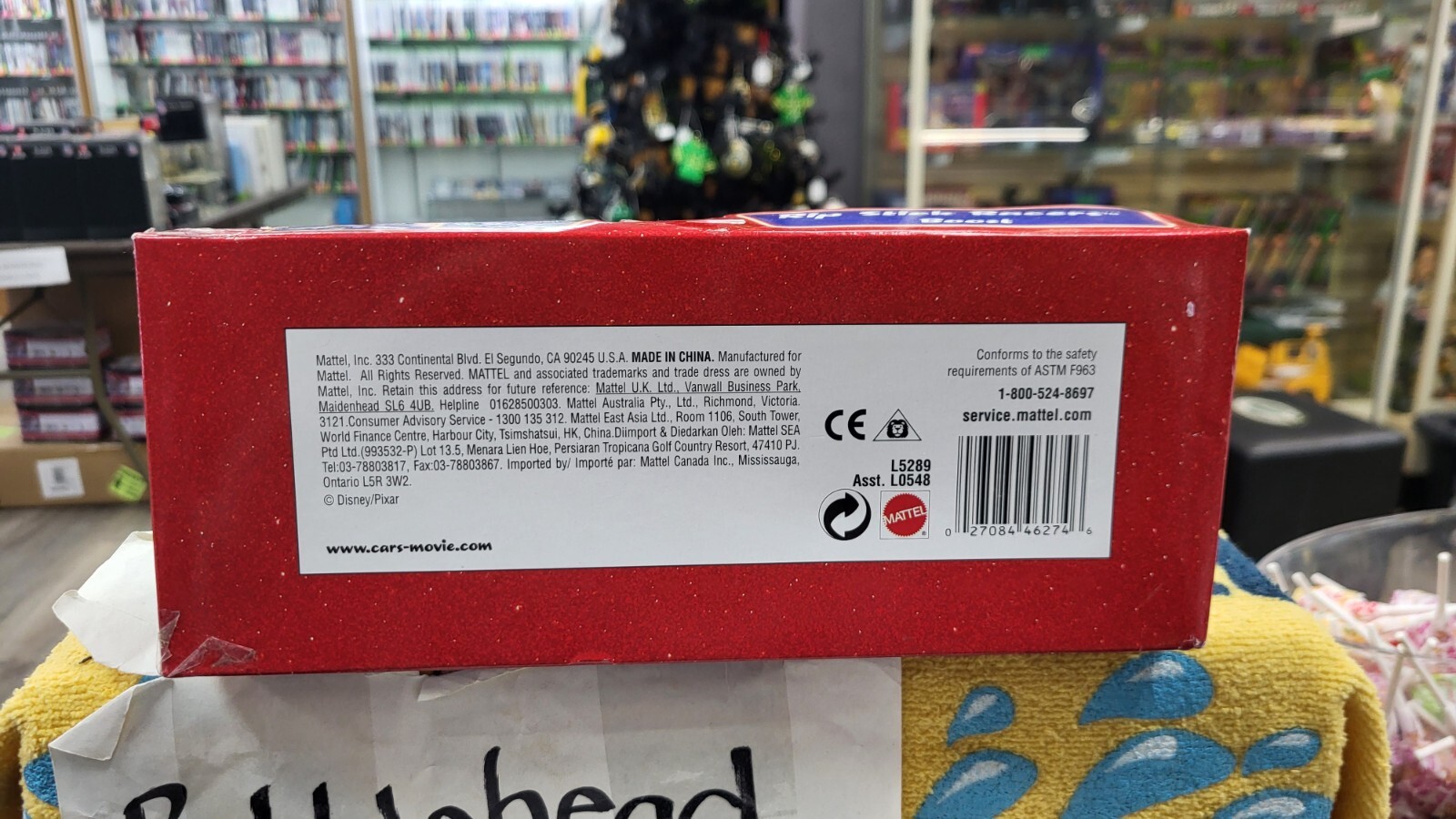 NIB BOOST SUPERCHARGED RIP STICK RACERS DISNEY PIXAR CARS TOY CAR TRUCK ...