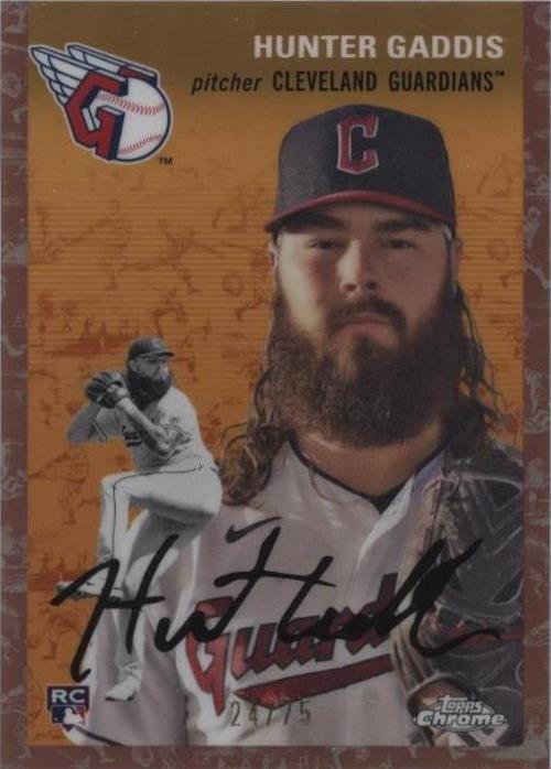 2023 Topps Chrome Platinum Anniversary - Hunter Gaddis #146 Platinum ...