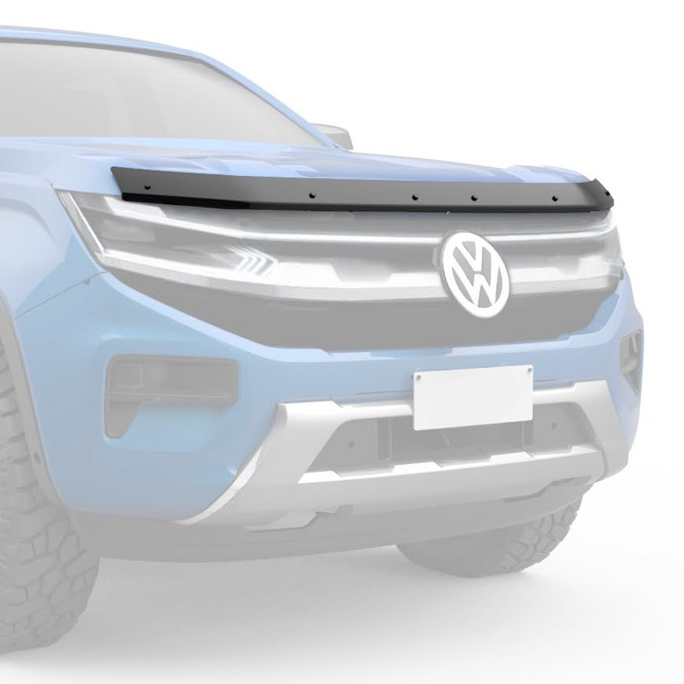 GENUINE VOLKSWAGEN AMAROK 2023 FRONT BONNET PROTECTOR DARK SMOKE | eBay UK