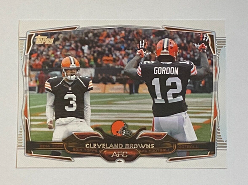 2014 Topps 2013 Team Leaders #268 Cleveland Browns | eBay