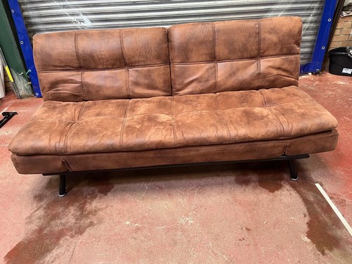 2/3 Seater Convertible Sofa Bed, Click Clack Sleeper Couch with ...