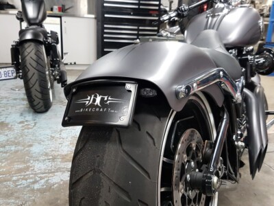 BIKECRAFT FENDER ELIMINATOR / TAIL TIDY FOR HARLEY DAVIDSON "BREAKOUT ...