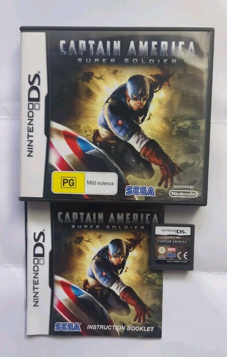 Captain America Super Soldier 3ds Gameplay Captain America: Super