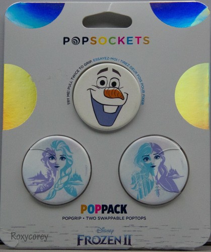 Disney Frozen II PopSockets PopPack PopGrip Olaf Anna Elsa Swap To Top ...